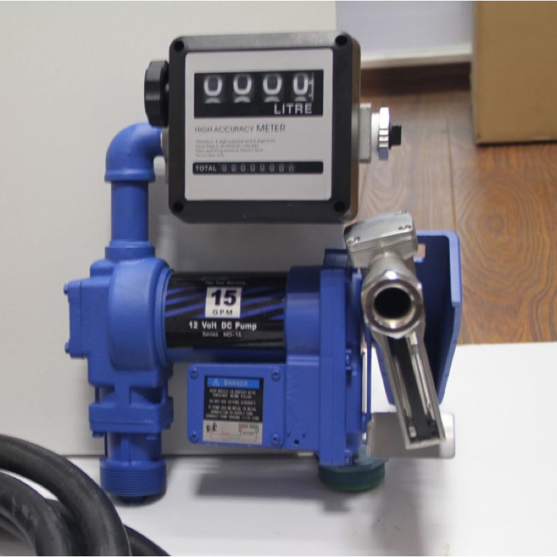 Jual Pompa Bensin Fuel Rite DC 12 V Pompa BBM Solar Dan Oli+Flow Meter ...