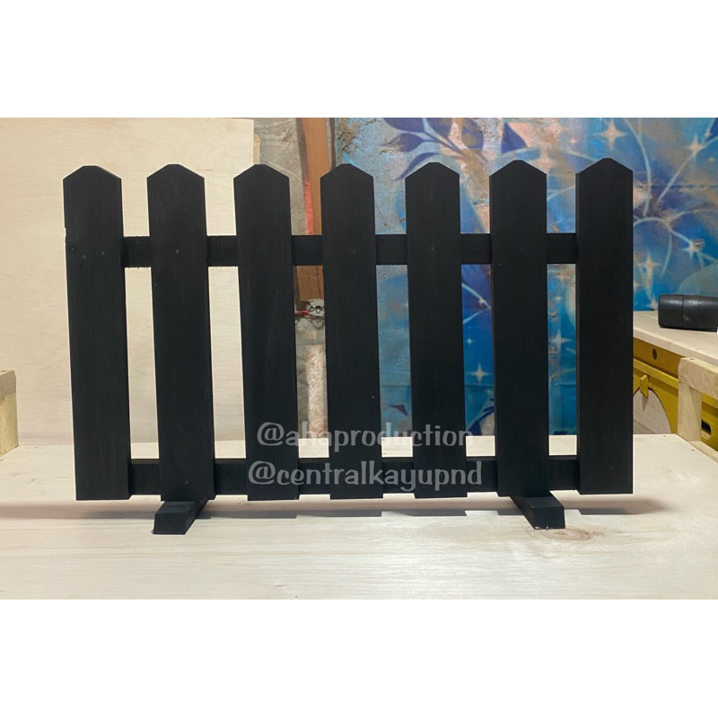 Jual pagar mini kayu pagar ruangan pagar halaman | Shopee Indonesia