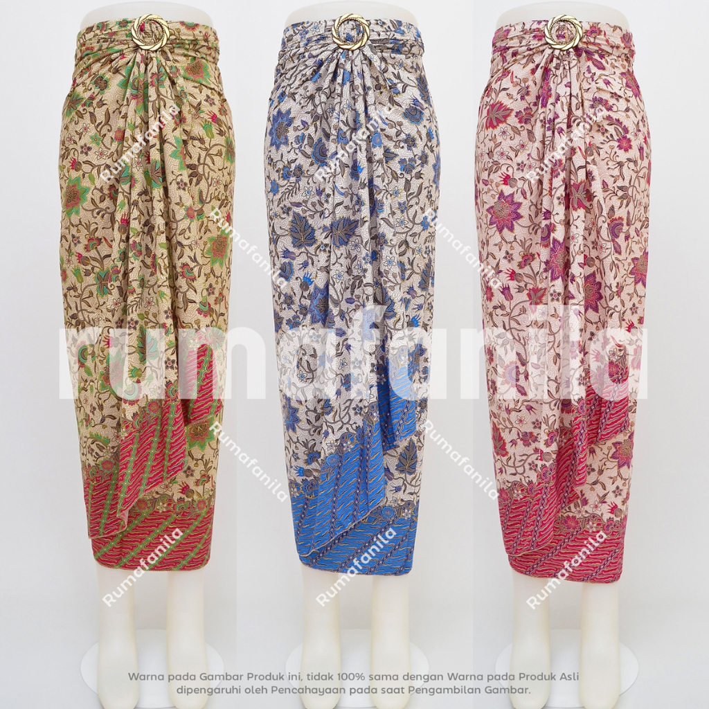 Jual Rok Kebaya Lilit Batik Modern Bawahan Wanita Jumbo Kain Batik ...