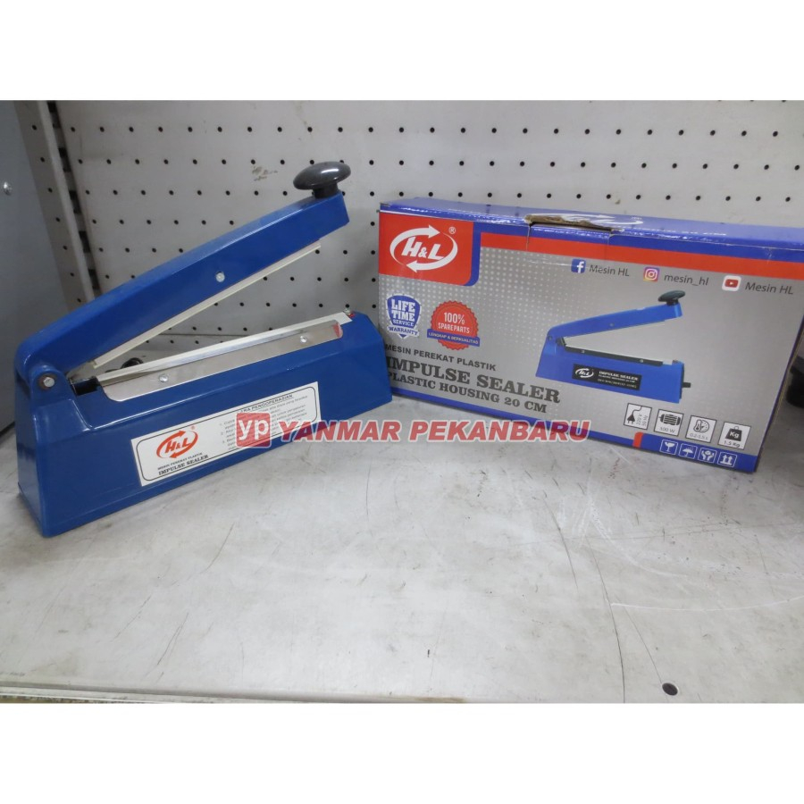 Jual Mesin Press Plastik Kemasan Hand Type Sealer H&L SP200-20CM ...