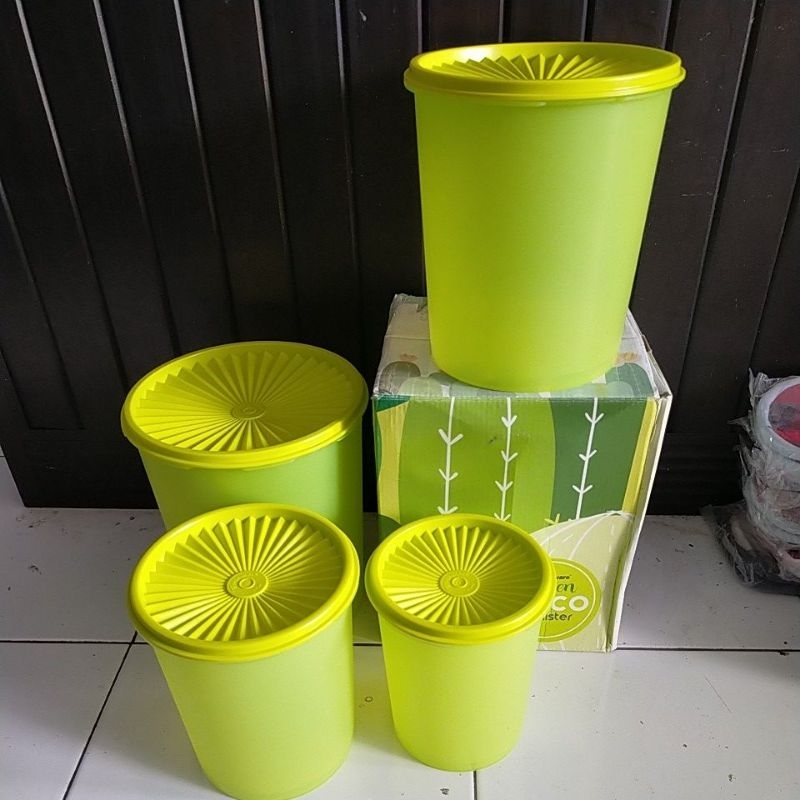Jual Deco Canister Set Tupperware | Shopee Indonesia