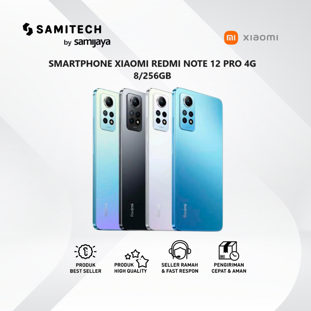 Jual HP XIAOMI REDMI NOTE 12 PRO 8/256GB | Shopee Indonesia