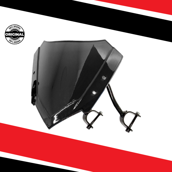 Jual WINSHIELD VISOR BEAT STREET PLUS BRACKET - VISOR XRIDE - SC ...