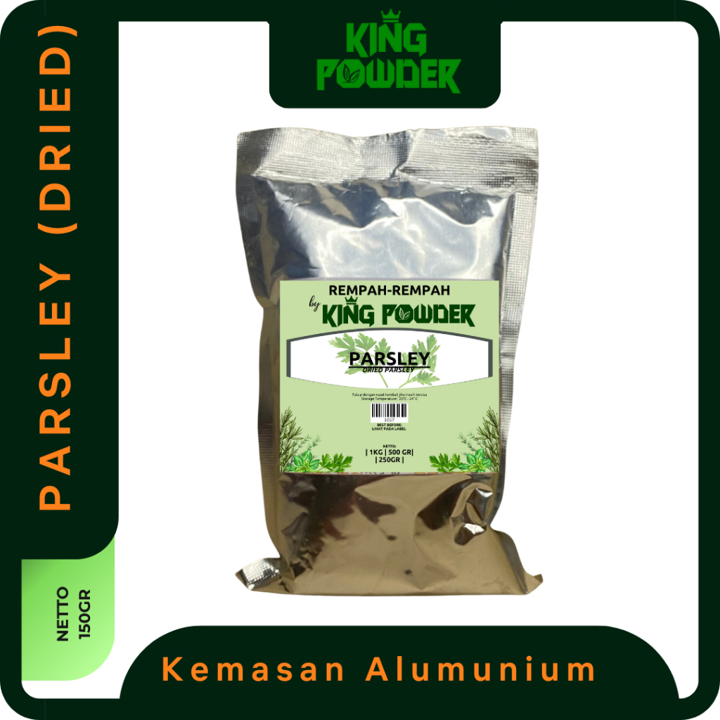 Jual Daun Parsley Kering | Parsley Bubuk | Parsley Flakes | Daun ...