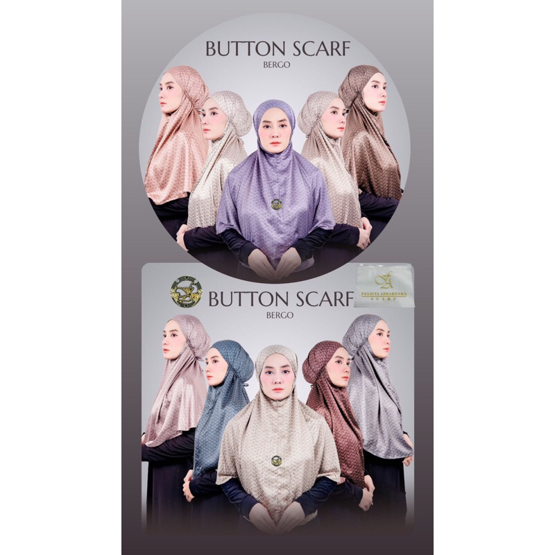 Jual Bergo button scarves tapis Replika by felicia azzarenka | Shopee ...
