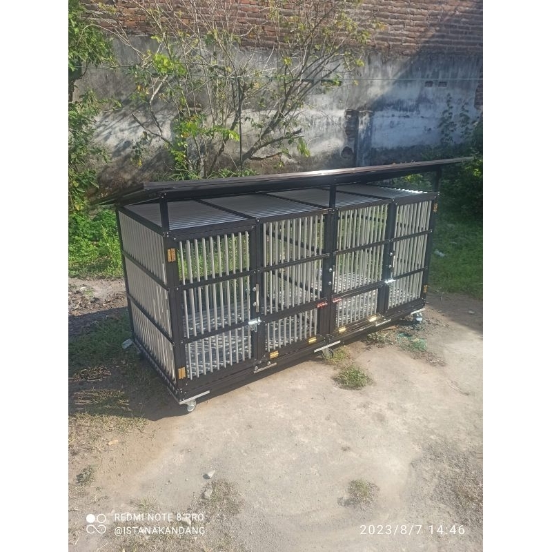 Jual KANDANG ANJING 2 KAMAR JUMBO | Shopee Indonesia