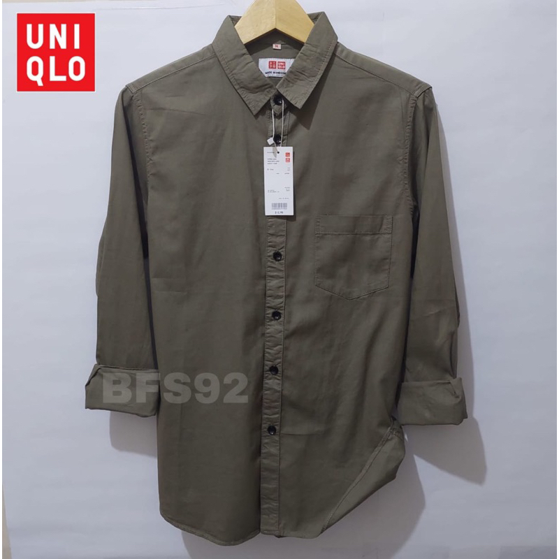 Jual Promo Kemeja UNIQLO Terbaru Kemeja Lengan Panjang Polos Kemeja ... Jual Promo Kemeja UNIQLO Terbaru Kemeja Lengan Panjang Polos Kemeja ...