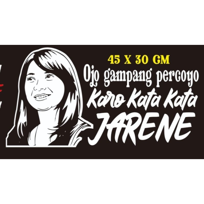 Jual STICKER CUTTING KATA KATA LUCU UNTUK KACA PINTU ATAU BODY TRUCK PICK UP DLL | Shopee Indonesia