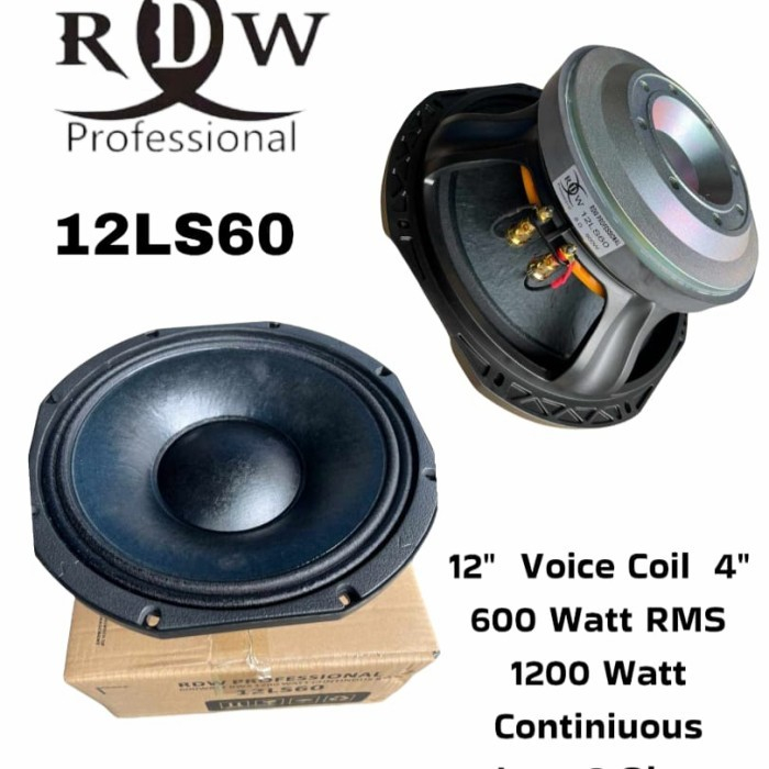 Jual SPEAKER RDW 12 LS 60 | Shopee Indonesia