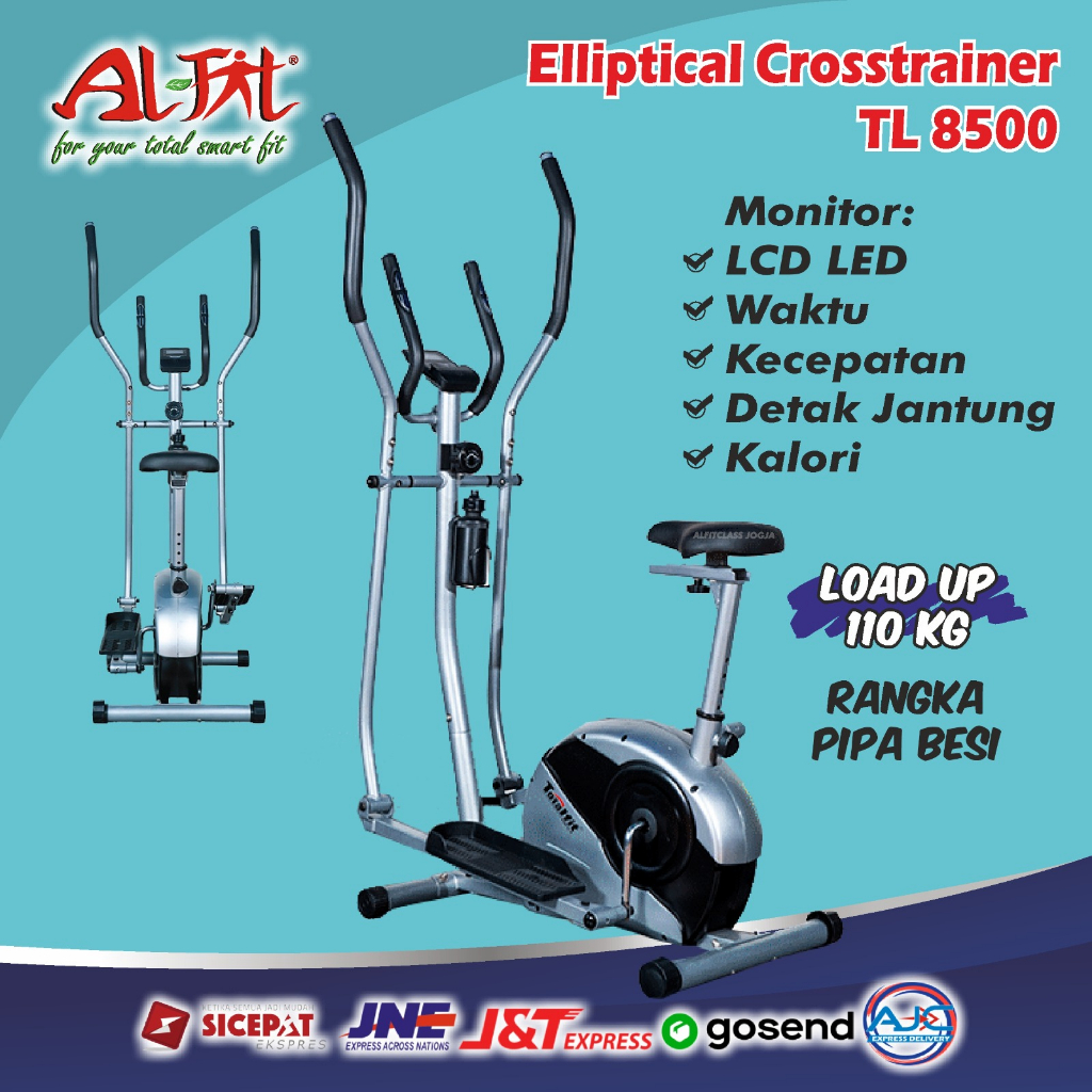 Jual Alat Olahraga Fitnes Rumahan Olaraga Sepeda Statis Ellipical ...