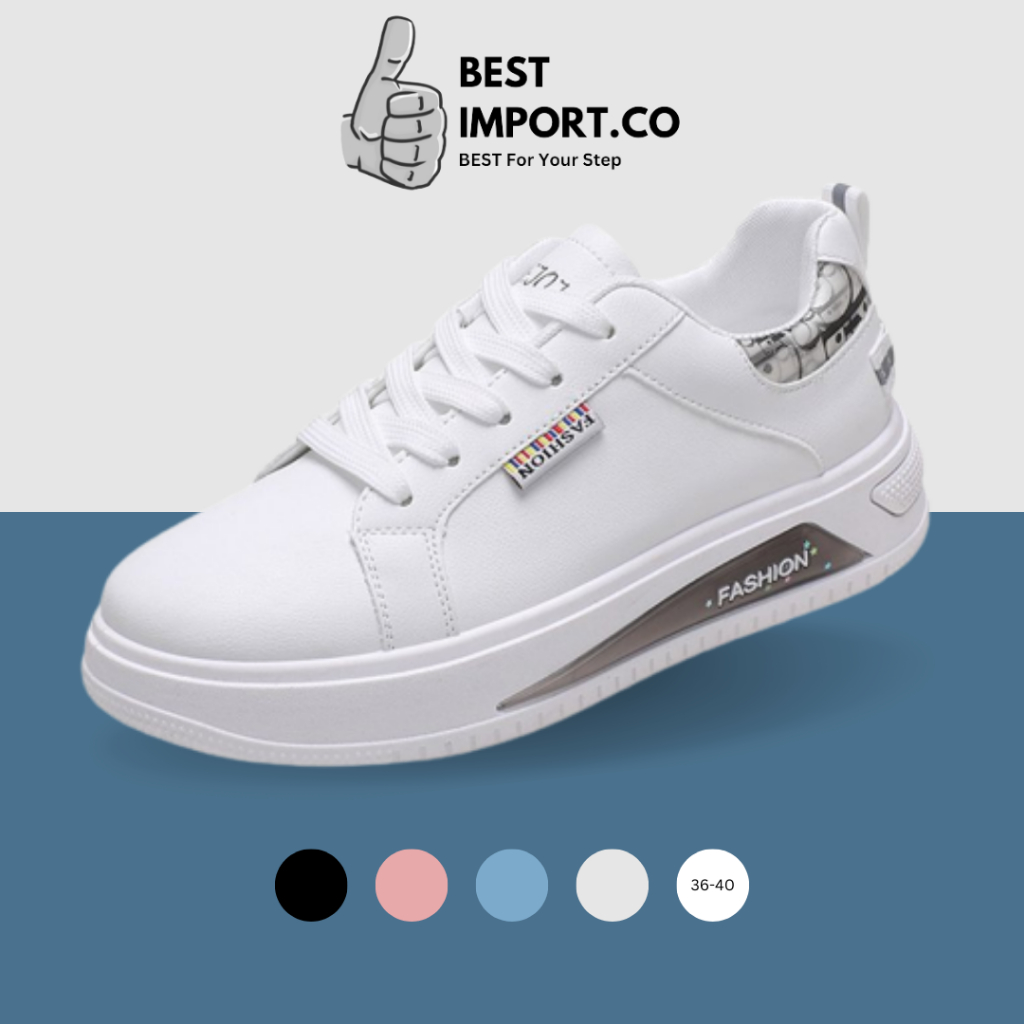 Jual FREE BOX BESTIMPORT.CO sepatu pp 0002 sneakers wanita import ...