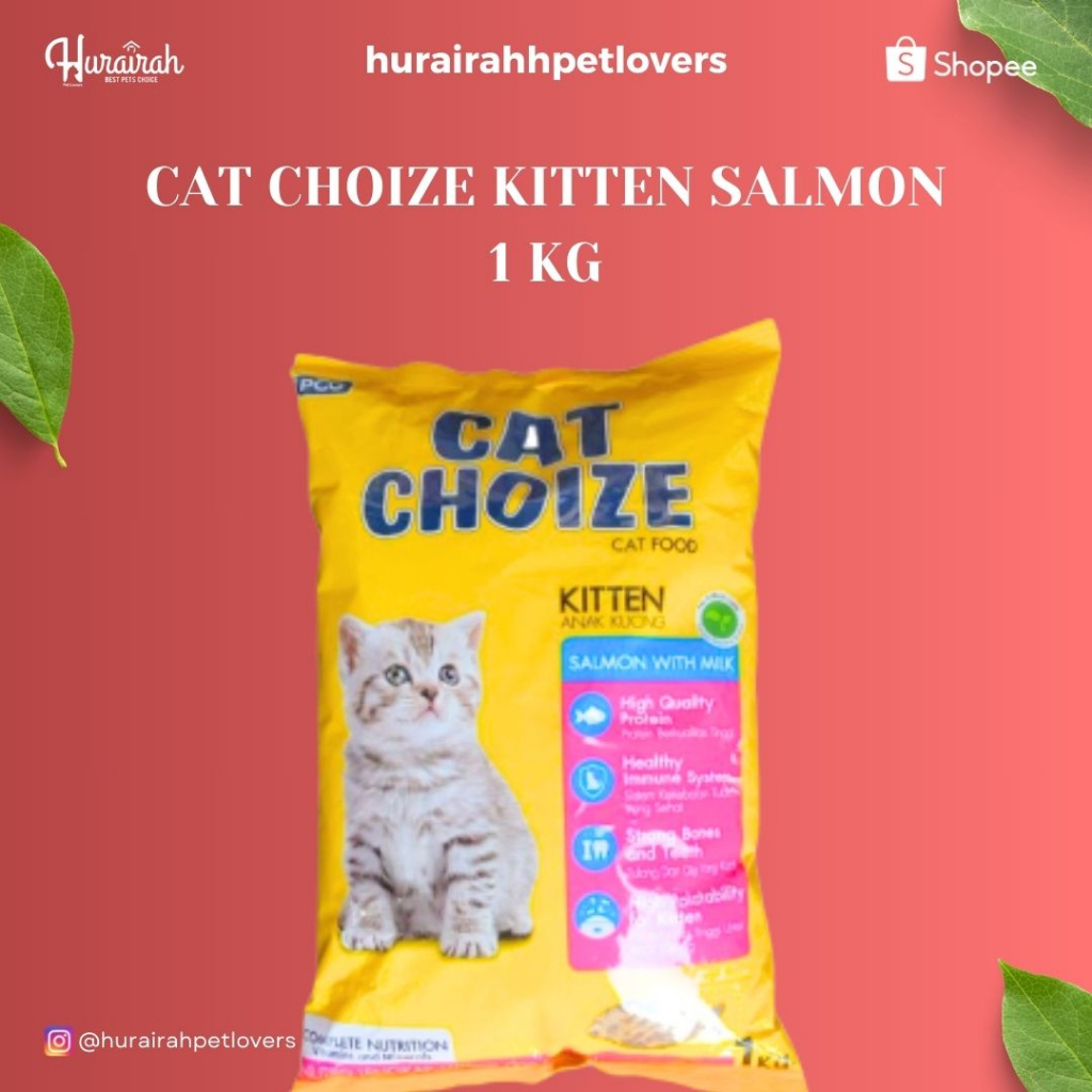 Jual CAT CHOIZE KITTEN SALMON 1 KG | Shopee Indonesia