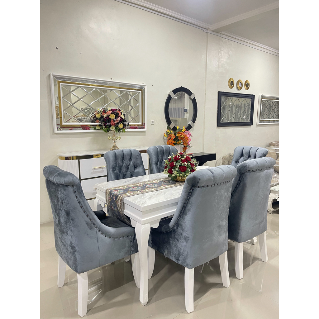 Jual SOFA LENGAN MEJA MAKAN MEJA HPL | Shopee Indonesia