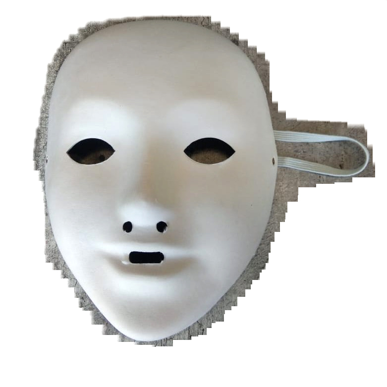 Jual Topeng Lukis Wajah Polos / Topeng Karakter / Topeng Polos / Face ...