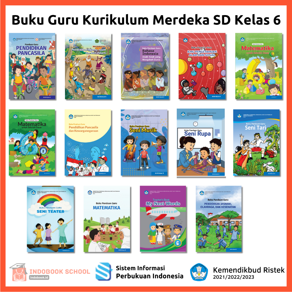 Jual BUKU GURU SD KELAS 6 KURIKULUM MERDEKA BELAJAR KUMER KURMER / SEKOLAH DASAR PENGGERAK VERSI ...