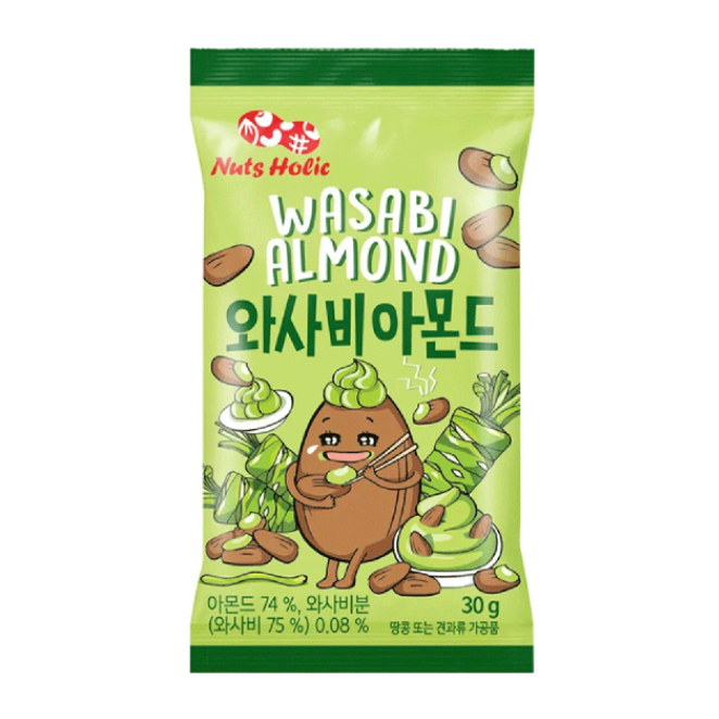 Jual NUTS HOLIC HONEY BUTTER ALMOND 30 GR | SNACK KACANG ALMOND ...