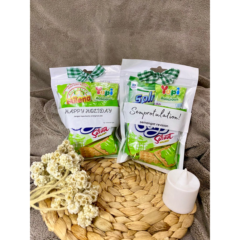 Jual Mini gift snack TERMURAH freebie mini snack mini hampers MINIMAL ...