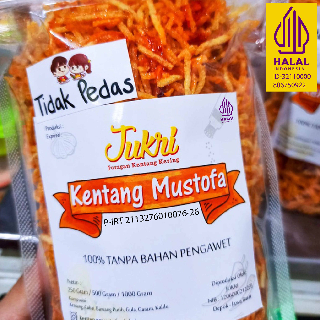Jual KENTANG MUSTOFA JUKRI UKURAN MEDIUM 250gr BEST SELLER! / Tanpa ...
