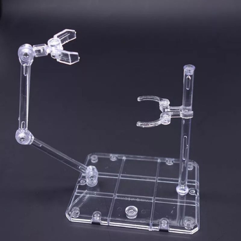 Jual Action Stand base for Figma SHF Gunpla Figure HG SD double capit ...