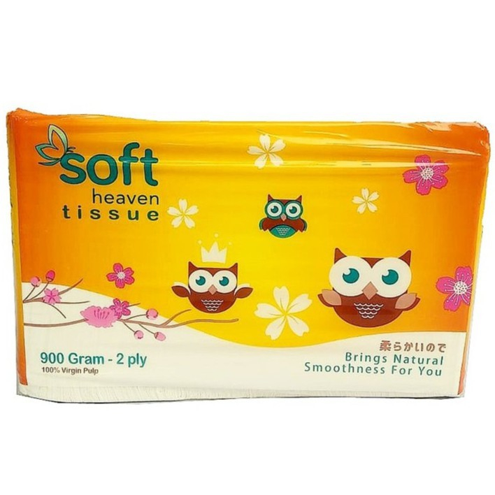 Jual Tisu Jumbo Soft Heaven 900gr Facial Tissue Tisu Wajah | Shopee ...