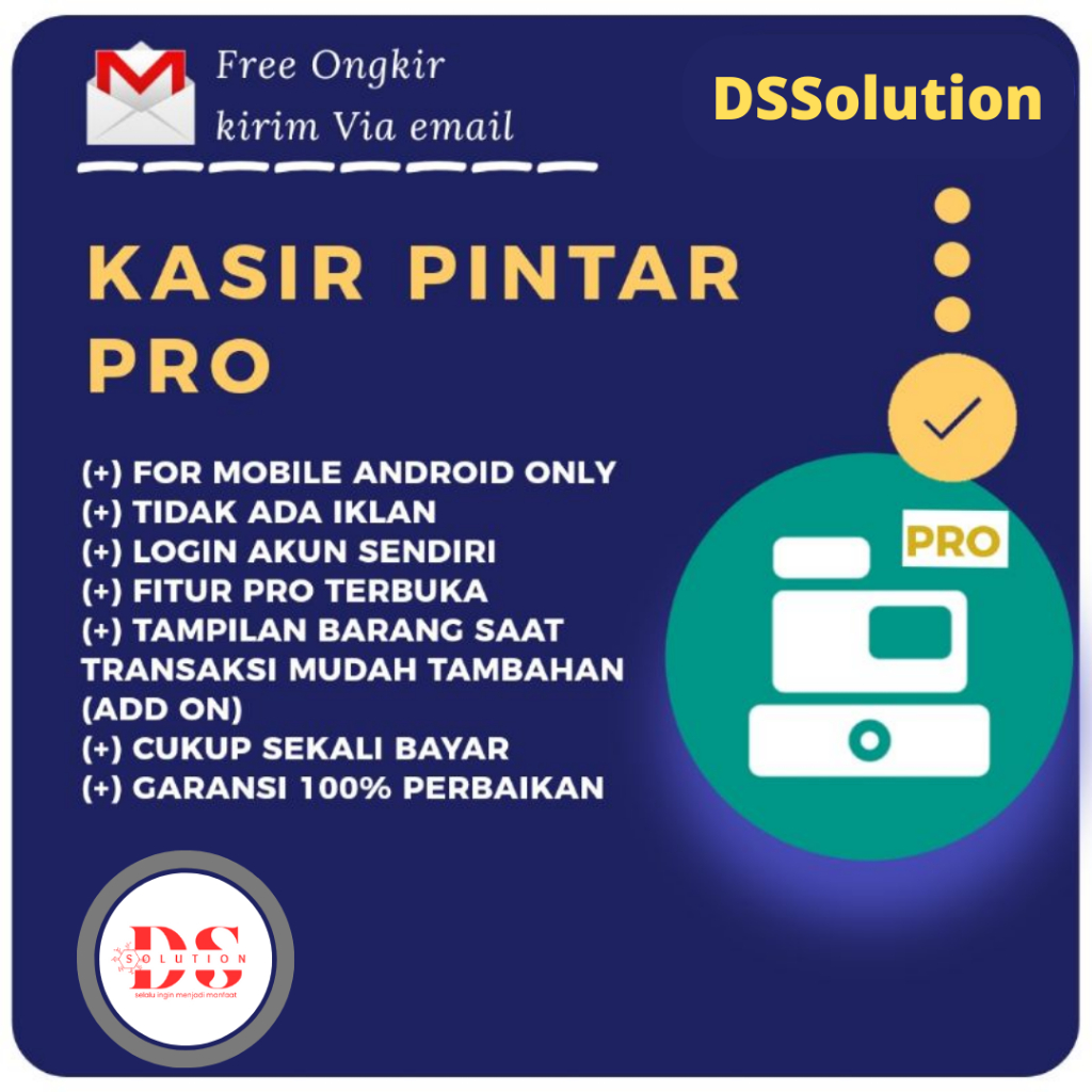 Jual Kasir Pintar Pro Lifetime For Mobile Android Only | Shopee Indonesia