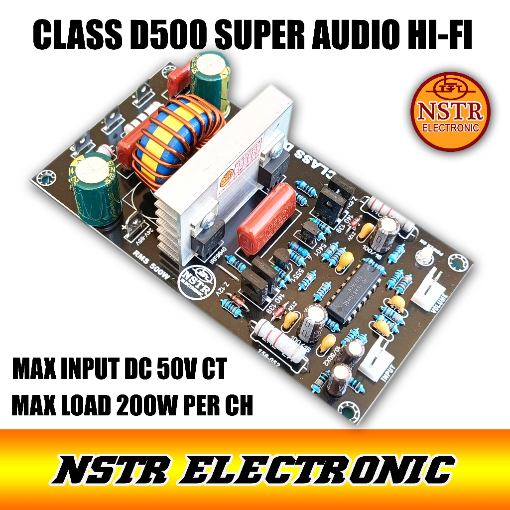 Jual Kit power class D500 Watt Tanpa Arus BIas | Shopee Indonesia