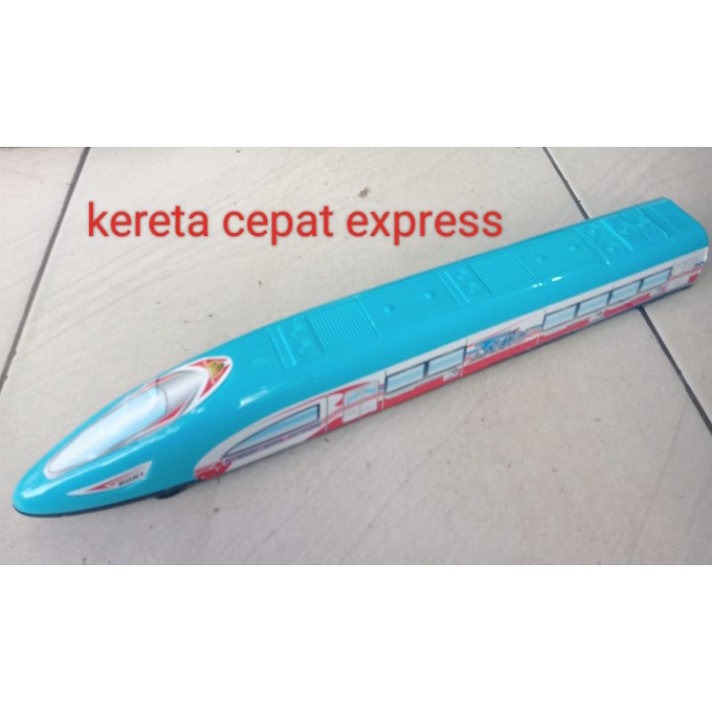 Jual mainan kereta cepat express full back oct 6051 | Shopee Indonesia