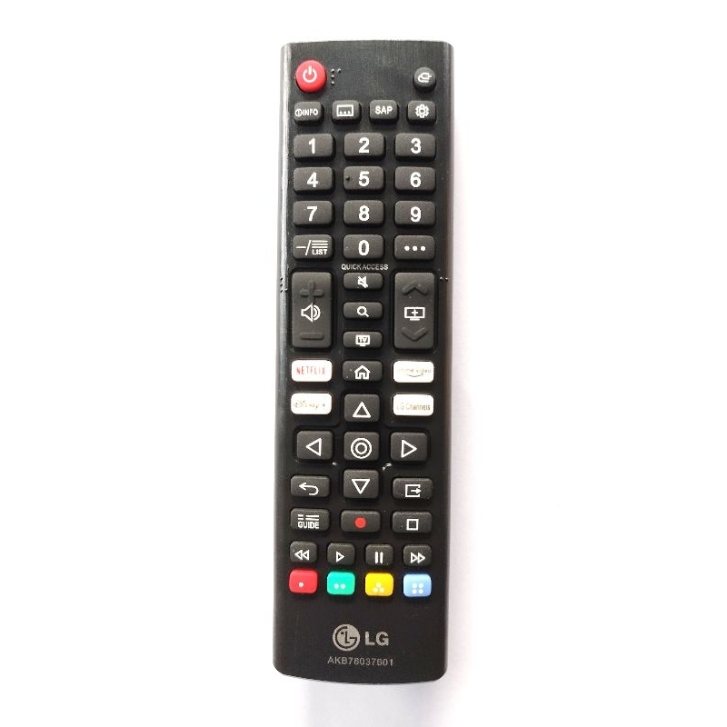 Jual REMOT REMOTE TV LG SMART TV AKB76037601 LED UHD | Shopee Indonesia