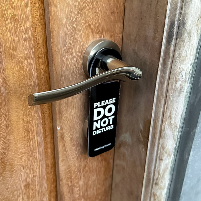 Jual akriliksemarang | Door Tag | Door Sign | Handle Sign | Penanda ...