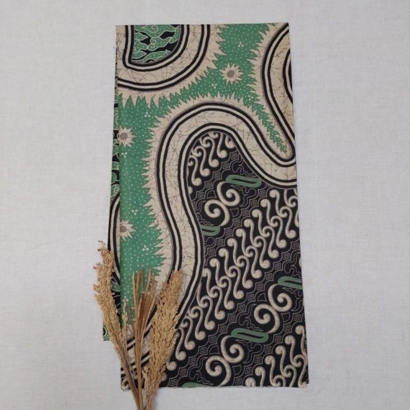 Jual KAIN BATIK SERAGAM WARNA HIJAU SAGE | Shopee Indonesia
