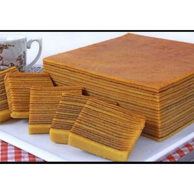 Jual Lapis Legit Originall 17x17,750g cocok buat temen ngemil & oleh ...