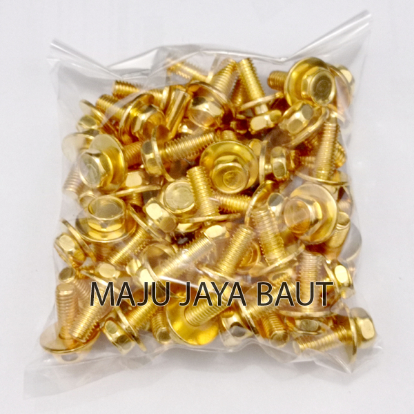 Jual Baut Dek Mio Gold / Baut Injakan Kaki / Baut Bordes Gold | Shopee ...