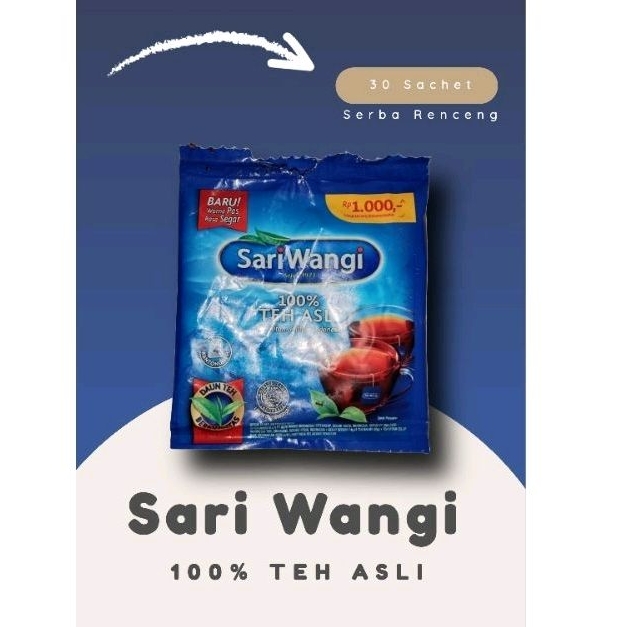 Jual Sari Wangi Teh Celup 1 Kotak (Isi 25 Sachet) | Shopee Indonesia