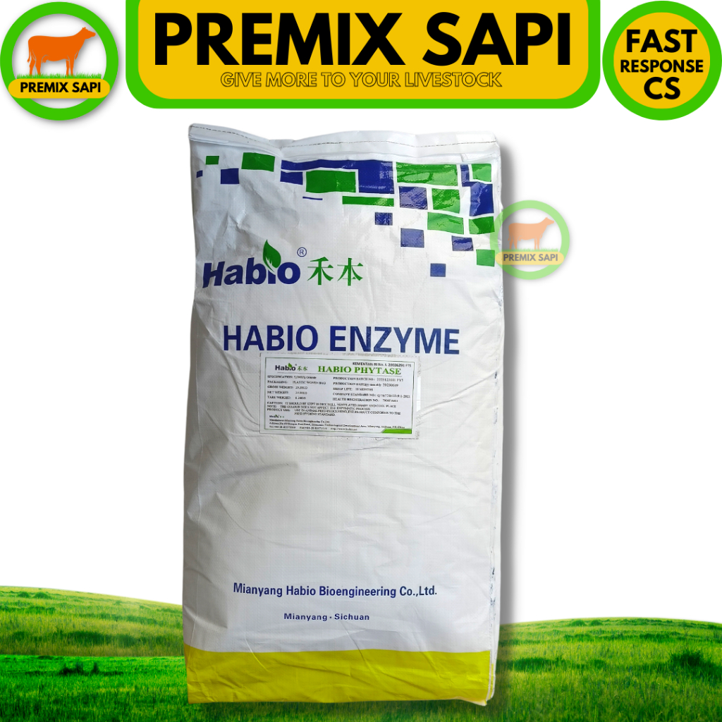 Jual ENZYME PHYTASE HABIO 1 KG - Enzim Feed Additive Pakan Hewan ...