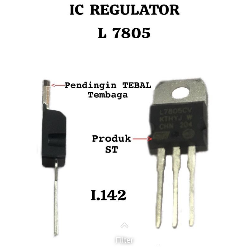 Jual IC 7805 Regulator | Shopee Indonesia