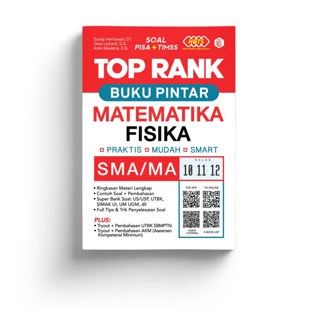 Jual TOP RANK BUKU PINTAR MATEMATIKA & FISIKA SMA/MA | Shopee Indonesia