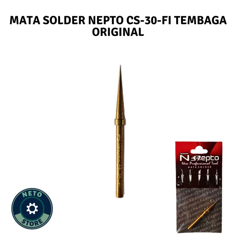 Jual MATA SOLDER NEPTO CS-30 FI TEMBAGA ORIGINAL | Shopee Indonesia