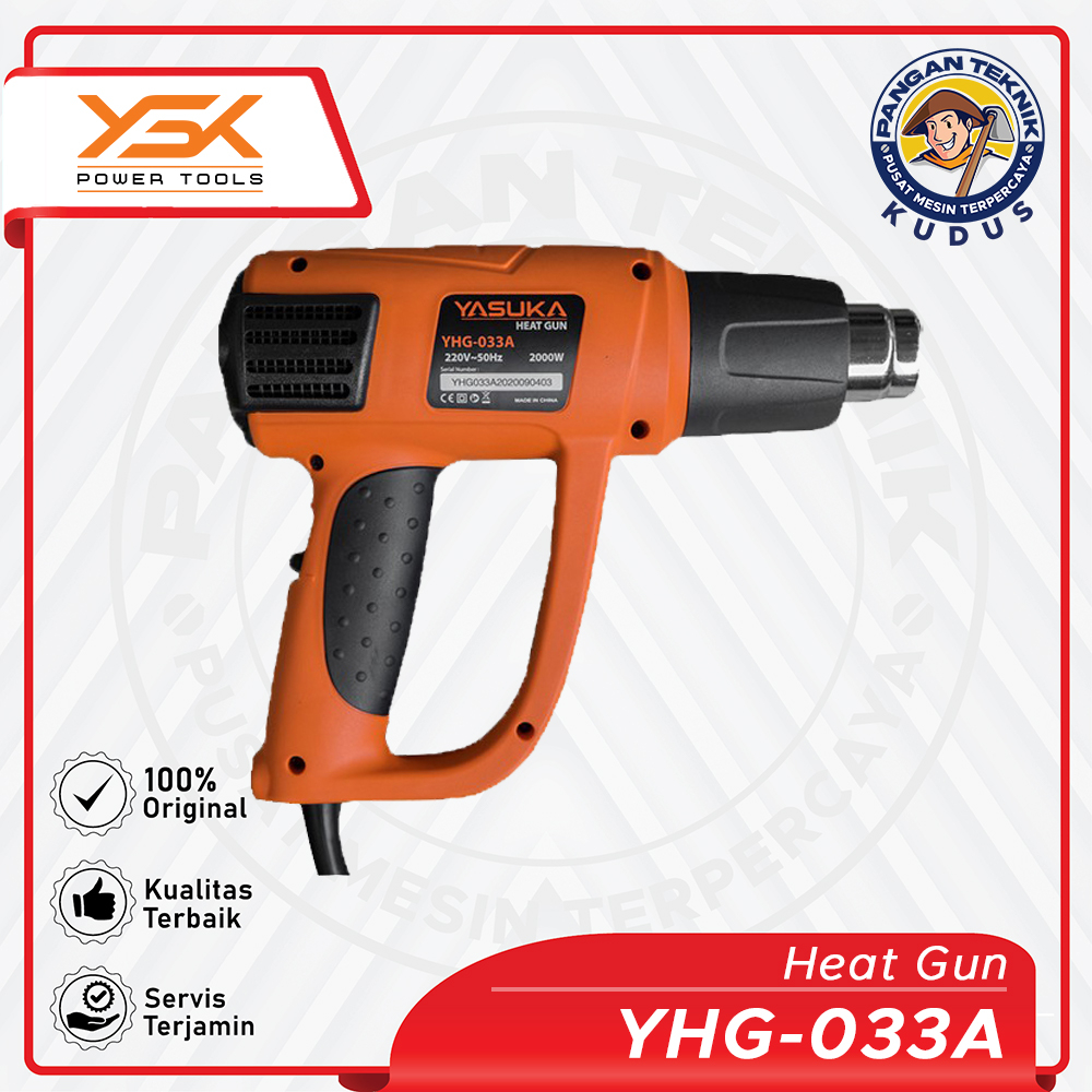 Jual MESIN PEMANAS HEAT GUN YASUKA YHG 033A | Shopee Indonesia