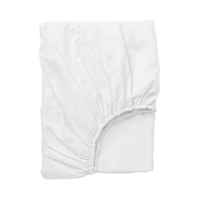 Jual Ikea Seprai Kasur Berkaret Ukuran 160x200 Cm Putih | Shopee Indonesia