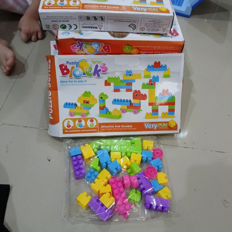 Jual my - mainan. kotak susun / mainan puzzle susun edukasi anak / kado ...