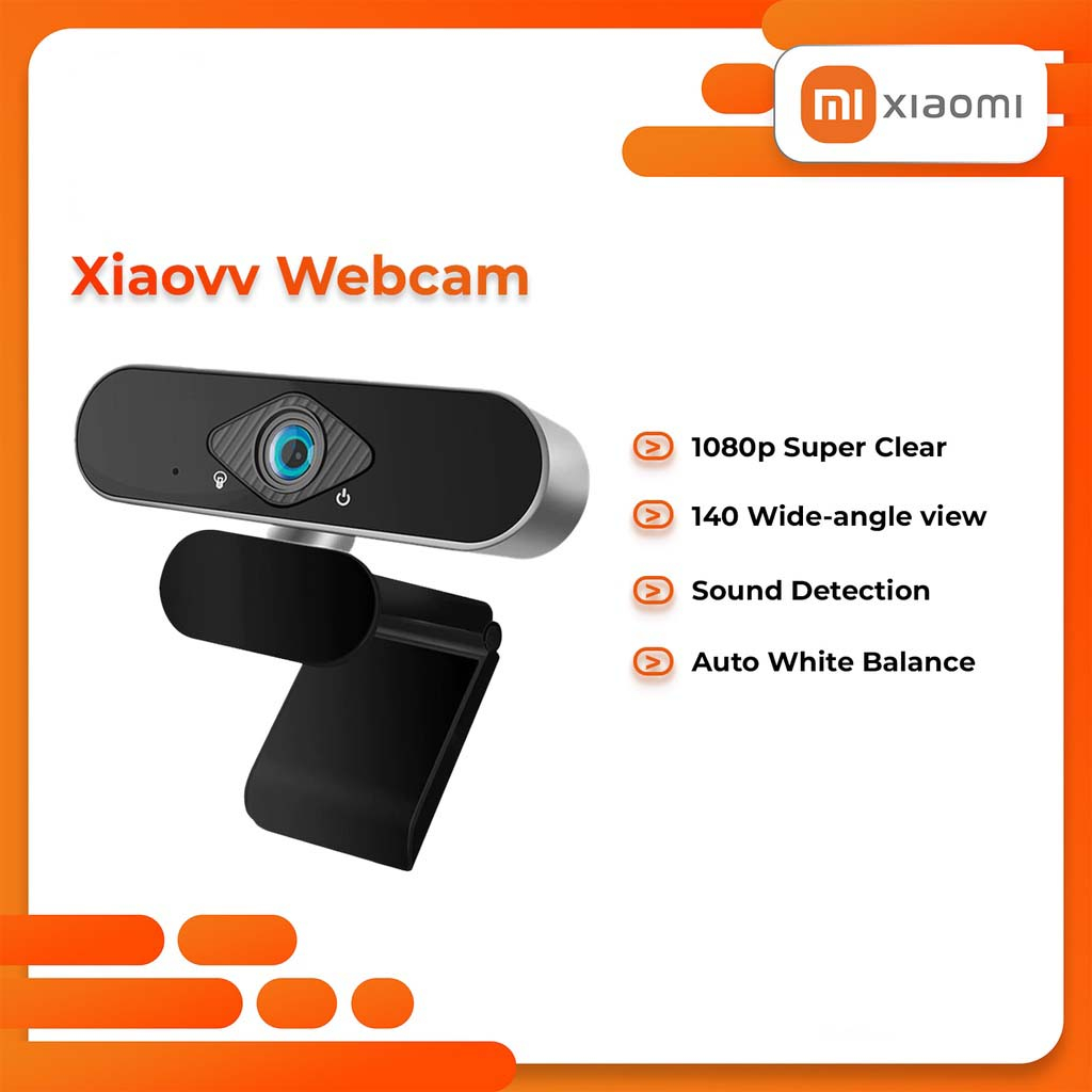 Jual Webcam XIAOVV USB Camera Vlogging Meeting 1080p | Shopee Indonesia