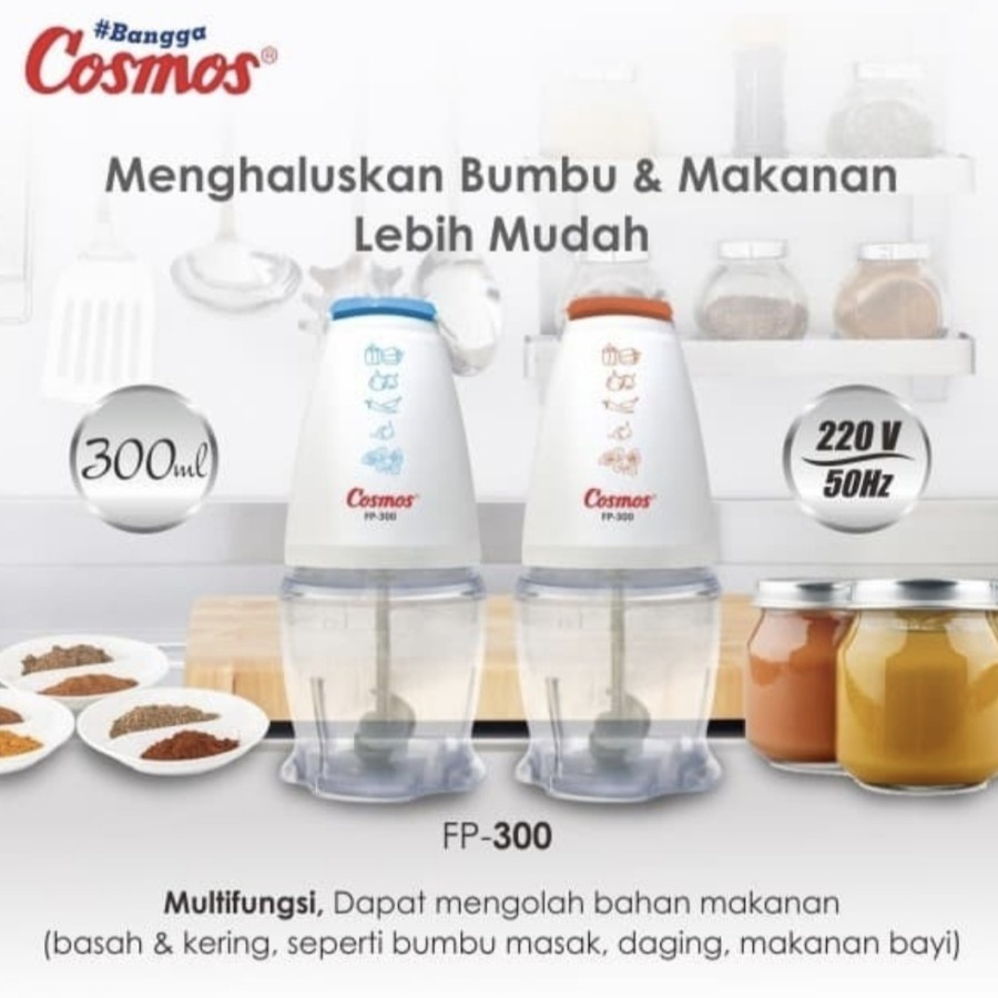 Jual Cosmos FP-300 Blender Food Processor Blender Penggiling Makanan ...