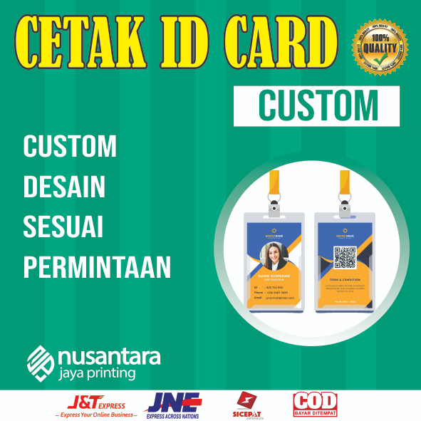 Jual ID CARD | CETAK ID CARD | ID CARD CUSTOM || Cetak Bahan PVC ...