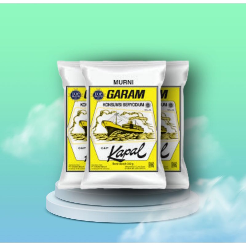 Jual Garam Cap Kapal Layar 250Gr | Shopee Indonesia