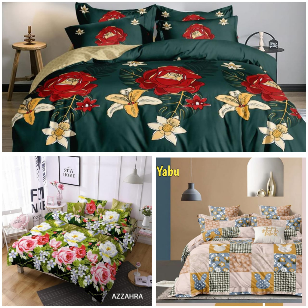 Jual BUNGA SPREI BUNGA SEPREI SPREI MOTIF BUNGA SPREI 120X200 SPREI ...