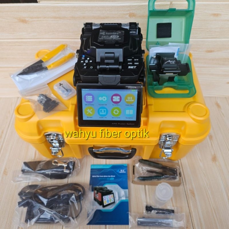 Jual fusion Splicer tumtec fst 16S/alat sambung fiber optik/ TUMTEC 16S ...