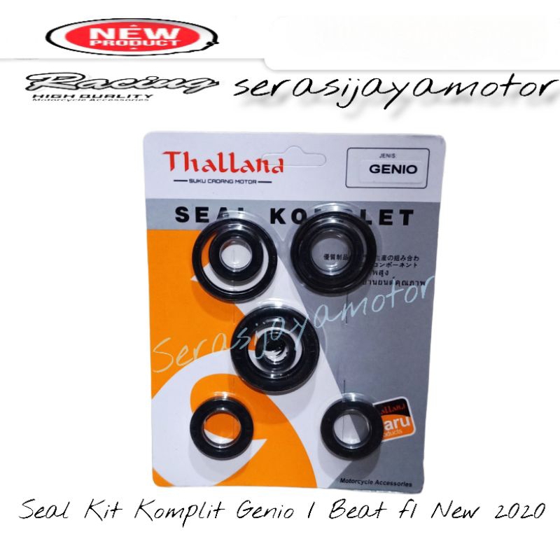 Jual SIL SEAL SET OLI SEAL SET KOMPLIT GENIO / BEAT F1 NEW 2020 | Shopee Indonesia
