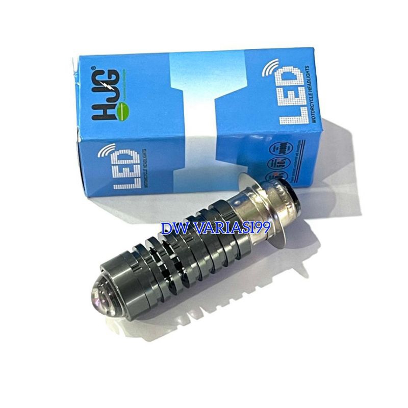 Jual Lampu LED depan H6 laser projector 2warna highlow Putih Dekat-Jauh Kuning AC DC bebek matic ...