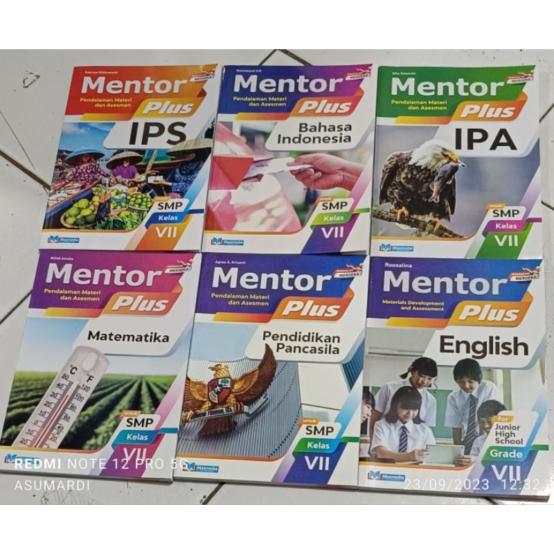 Jual Kurikulum Merdeka Mentor Plus untuk kelas 7 SMP/MTs | Shopee Indonesia