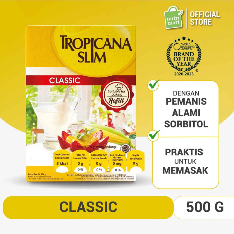 Jual Tropicana Slim Classic 250g | Shopee Indonesia